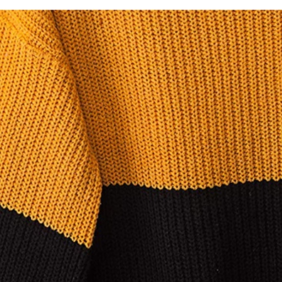 S. the Widow | Sweaters | Corrine Color Block Oversized Sweater | Poshmark